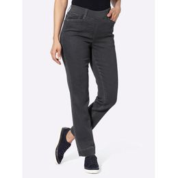 WITT WEIDEN Schlupfjeans in dark grey-denim | Gr.: 36