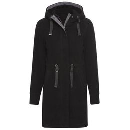 Kangaroos Fleecejacke in Schwarz | Gr.: 32