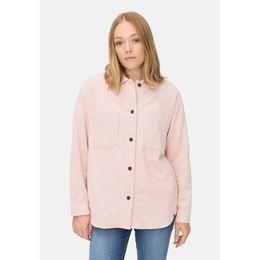 Camel Active Cord-Bluse aus reiner Baumwolle in Lilarosa | Gr.: M
