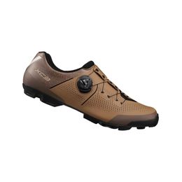 Shimano Mountainbike-Fahrradschuhe XC302 in braun | Gr.: 46