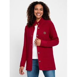 WITT WEIDEN Longstrickjacke in rot | Gr.: 40
