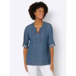 WITT WEIDEN Jeanstunika in blue-stone-washed | Gr.: 52