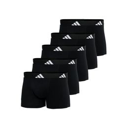 Adidas 5er Pack Trunk Active Flex Cotton in Schwarz | Gr.: XL