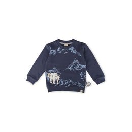 Sigikid Sweatshirt Polar Friends in Dunkelblau | Gr.: 104