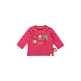 Sigikid Langarmshirt Fancy Forest in Pink | Gr.: 62