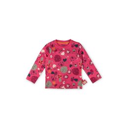 Sigikid Langarmshirt Fancy Forest in Pink | Gr.: 98