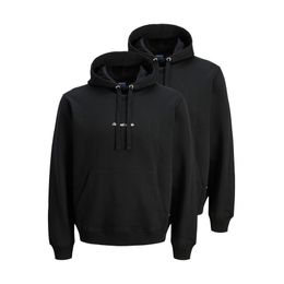 Jack & Jones Jack & Jones Sweatshirt / Hoodie Norrebro in Schwarz | Gr.: XXL