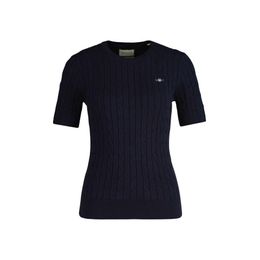 Gant T-Shirt 1er Pack in Blau | Gr.: L