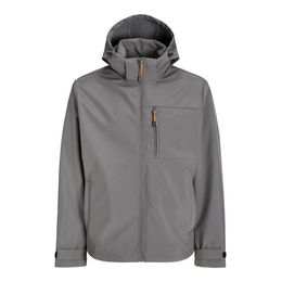 Jack & Jones Jack & Jones Between-Season Jacket 'Softshell' male Grey size M