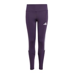 adidas Sportswear Sporthose 'Train Essentials' Mädchen Größe 170 aubergine / weiß
