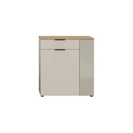 Höffner Sideboard ¦ creme ¦ Maße (cm): B: 80 H: 88 » Höffner