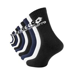 Lotto Sportsocken Herren Gr&ouml;&szlig;e 43/46 navy / schwarz / wei&szlig;