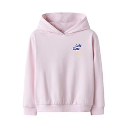 name it Sweatshirt 'NKFOFINA' Mädchen Größe 158/164 dunkelblau / rosa