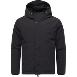 Ragwear Winter Jacket 'Saqon' male Black size XXL