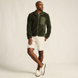 LANDS' END Aktiv Wolkenfleece-Jacke, Herren,  Grün, by Lands' End