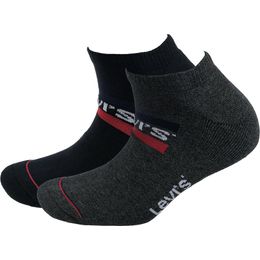 Levi's LEVI'S Socken Damen Gr&ouml;&szlig;e 39/42 dunkelgrau / rot / schwarz / wei&szlig;