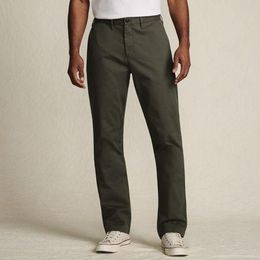 LANDS' END Classic Fit Chinohose TRAVEL, Herren,  Grün, Baumwoll-Mischung/Polyester-Mischung, by Lands' End