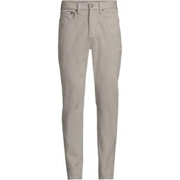 LANDS' END Slim Fit Cordhose, Herren,  Schwarz, Elasthan/Baumwoll-Mischung, by Lands' End