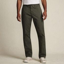 LANDS' END Classic Fit Chinohose TRAVEL, Herren,  Grün, Baumwoll-Mischung/Polyester-Mischung, by Lands' End