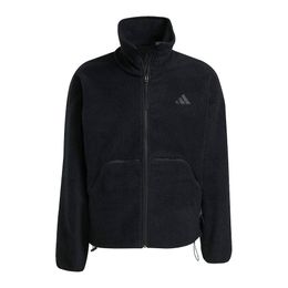adidas Sportswear Funktionsfleecejacke 'City Tech High Pile Fleece Full-Zip' Herren Gr&ouml;&szlig;e XS schwarz