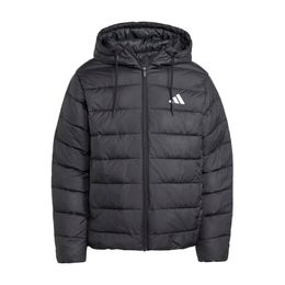 adidas Sportswear Sportjacke 'ESS' Herren Gr&ouml;&szlig;e XL schwarz / wei&szlig;