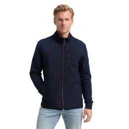 Tom Tailor Sweatjacke mit Logo Stickerei sky captain blue L L Sweatjacke von Tom Tailor