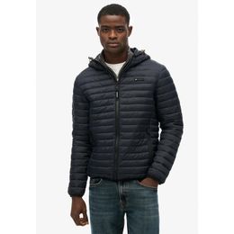 Superdry Steppjacke »HOODED FUJI LITE JACKET« Eclipse Navy L L Moderne Pufferjacke von Superdry