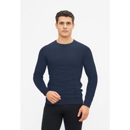 Jack & Jones Jack & Jones Herren Rundhalspullover &raquo;EMIL KNIT&laquo; blau XXL