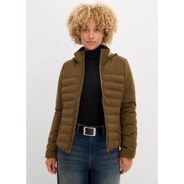 bonprix Steppjacke ultra leichtes Daunenimitat, gr&uuml;n