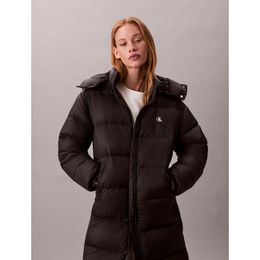 Calvin Klein Jeans Steppmantel »ESSENTIAL MIDWEIGHT LONG PUFFER« Mit Rundhalsausschnitt, regular fit Black L (42) L (42) Mantel von Calvin Klein...
