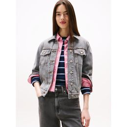 Tommy Jeans Jeansjacke »CLSSC TRCKR JCKT RWB EXT DI6078« Denim Grey XXL (44) XXL (44) Jeansjacke von Tommy Jeans