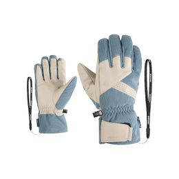 Ziener Skihandschuhe »GETTER-Z AS AW glove man« iron sky cord 10.5 10.5 atmungsaktive, wasser- und winddichte AQUASHIELD Membran