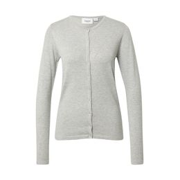 Saint Tropez Strickjacke 'Mila' Damen Gr&ouml;&szlig;e M hellgrau