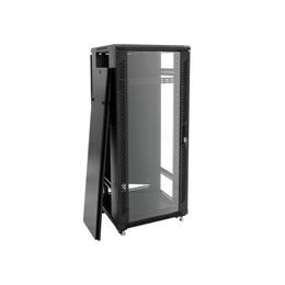 ROADINGER SSC-20 Stahlschrank mit Glast&uuml;r 20HE