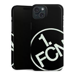 DeinDesign iPhone 15 Plus Handy Premium Case Smartphone Handyh&uuml;lle Schutzh&uuml;lle gl&auml;nzend Logo 1. Fcn 1. Fc N&uuml;rnberg Premium Case