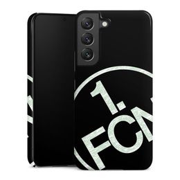 DeinDesign Galaxy S22 Handy Premium Case Smartphone Handyh&uuml;lle Schutzh&uuml;lle gl&auml;nzend Logo 1. Fcn 1. Fc N&uuml;rnberg Premium Case