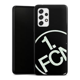 DeinDesign Galaxy A53 5G Handy Silikon H&uuml;lle Case schwarz Handyh&uuml;lle 1. Fc N&uuml;rnberg 1. Fcn Logo