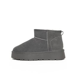Gooce Boots Damen Gr&ouml;&szlig;e 41 grau Winterschuhe