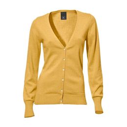 Heine Strickjacke Damen Größe XS senf