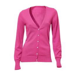 Heine Knit Cardigan female Pink size 36