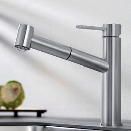 Blanco Ambis Küchenarmatur, Niederdruck, ausziehbar, schwenkbar, 525124,