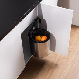 evineo m40 Abfallsammler für Türmontage, mit Deckel,, EV1050,