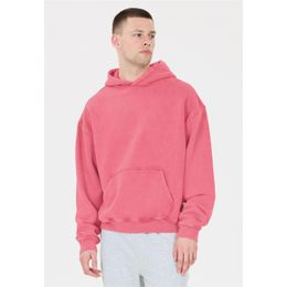 Kapuzensweatshirt Virtus "Lloyd", Herren, Gr. L, beere, 100% Baumwolle, unifarben, normal, ohne Ausschnitt, Sweatshirts, im Relaxed-Fit