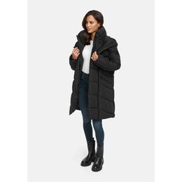Marikoo Damen Winterjacke "Virenaa"schwarz, Gr. XXL, Obermaterial: 100% Polyester. Futter: 95% Polyester, 5% Elasthan. Wattierung: 100% Polyester.