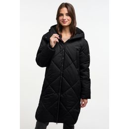 Frieda & Freddies New York Langmantel FRIEDA & FREDDIES "Padded Coat / Richelle", Damen, Gr. 36, schwarz, 100% Polyester, unifarben, regular fit, ohne Ausschnitt, M&auml;ntel