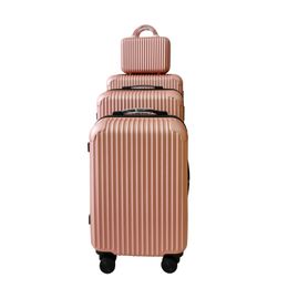 NTK-Collection Hartschalenkoffer 4er-Set Frenzi Rosegold