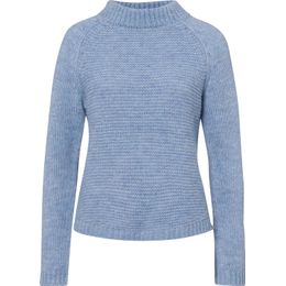 Heine Damen Strickpullover mit Raglan-&Auml;rmel bleu Gr&ouml;&szlig;e 48