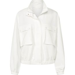 Heine Damen Sweatjacke mit Blasebalg-Taschen ecru Gr&ouml;&szlig;e 48