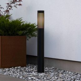 Konstsmide Wegelampe Pistoia, schwarz, H&ouml;he 95 cm, Metall, IP54