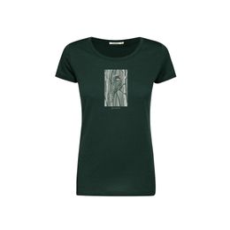 Greenbomb Shirt 'Animal Sparrow Grass' female Green size XXXL
